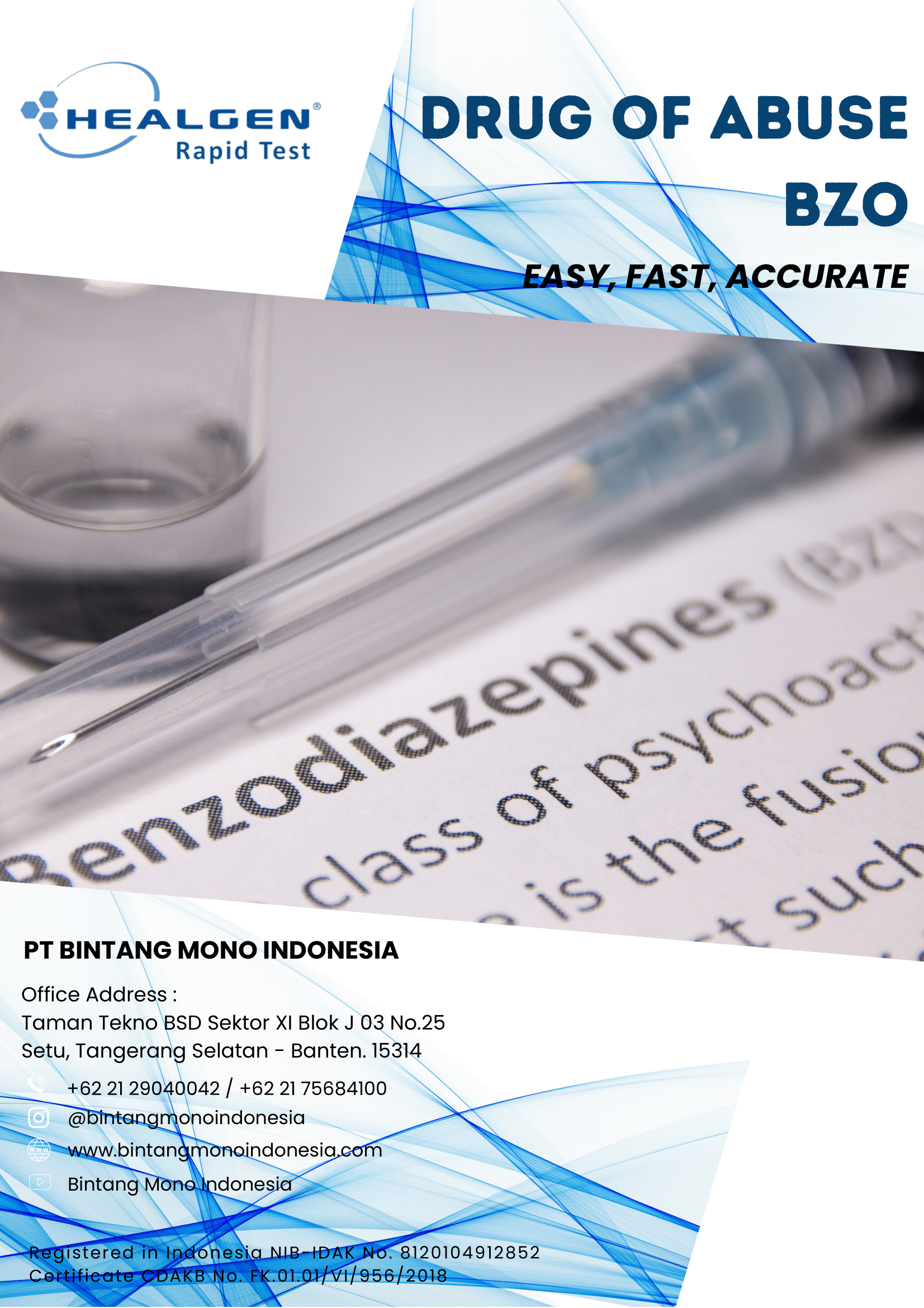 Healgen BZO – Bintang Mono Indonesia