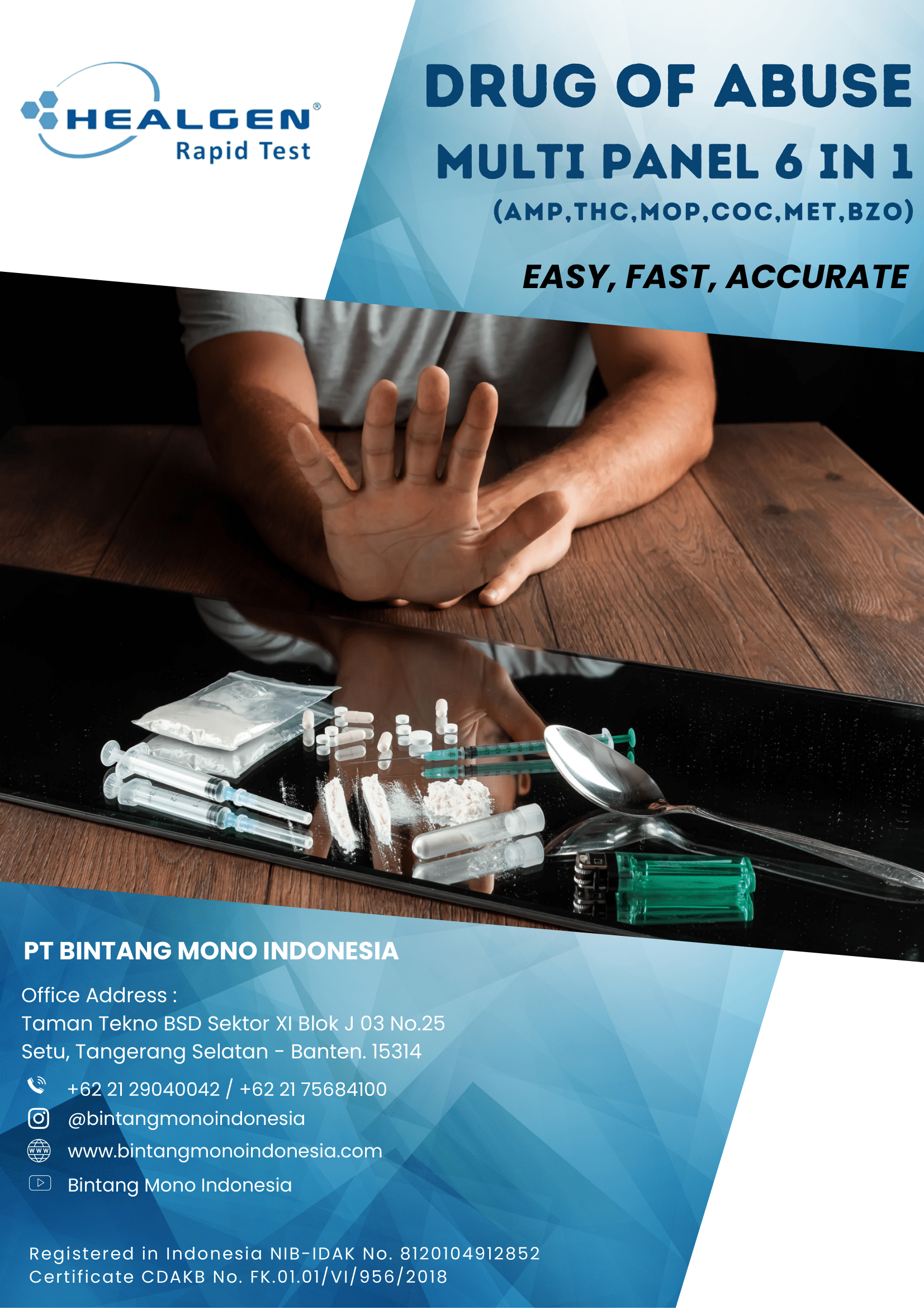 Healgen Multi 6 – Bintang Mono Indonesia