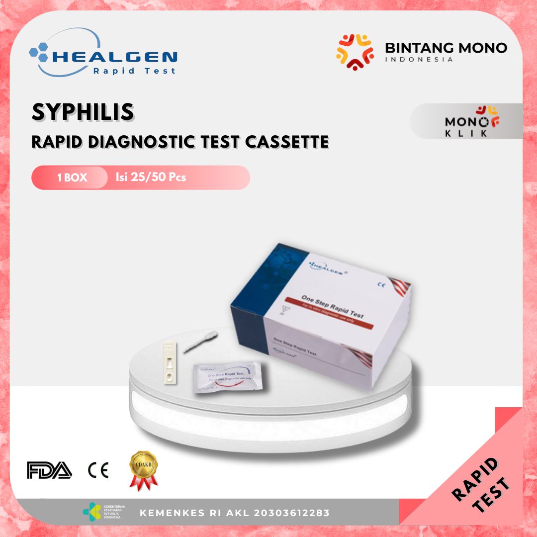 Syphilis Rapid Diagnostic Test Cassette - Bintang Mono Indonesia